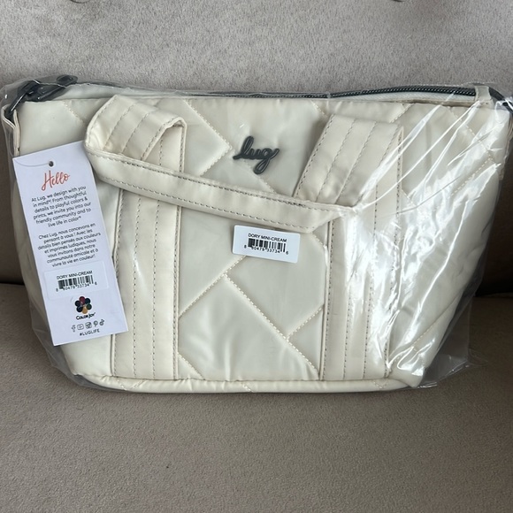 lug | Bags | Nwt Lug Dory Mini Crossbody Bag In Cream | Poshmark